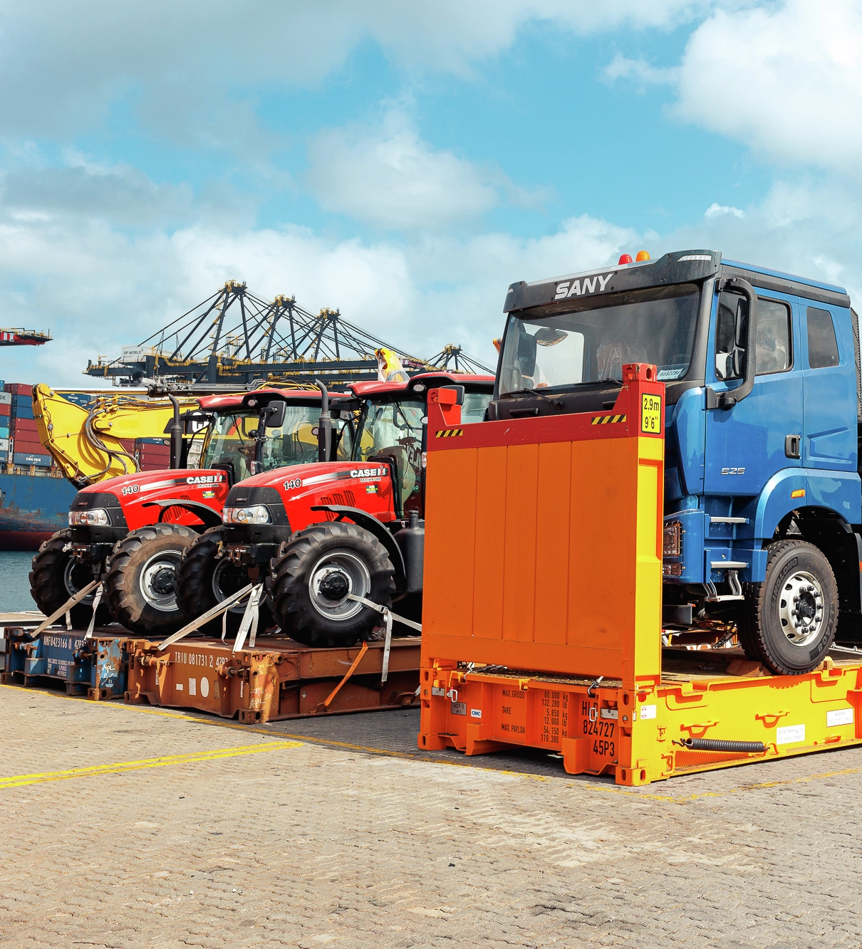 Heavy Equipment & Machinery Logistics Solutions | DP World
